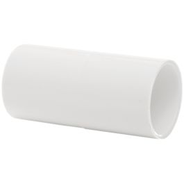 Solvent Weld Overflow Connector White 21.5mm