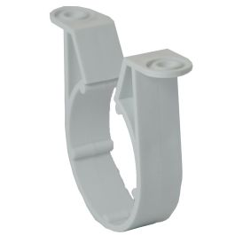 Solvent Weld Waste Pipe Clip White 40mm